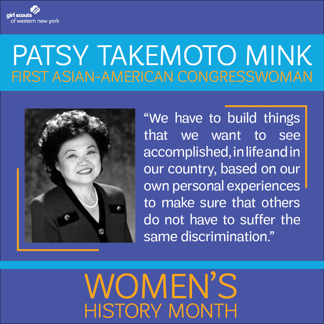 Patsy Takemoto Mink – Womens History Month Day 1 – GSWNY Blog