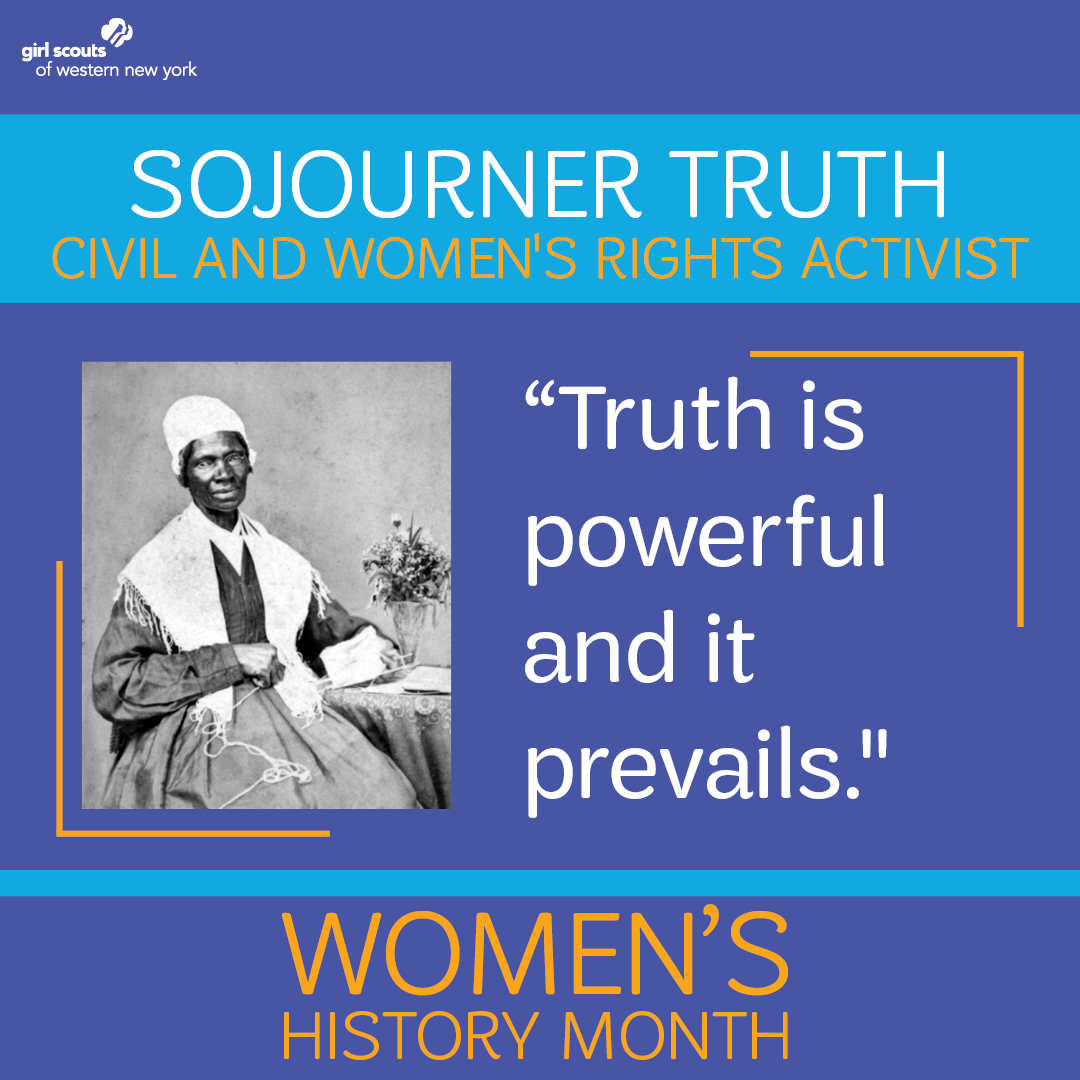 Sojourner Truth – Women’s History Month, Day 11 – GSWNY Blog