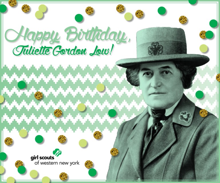 Happy Birthday, Juliette Gordon Low! – GSWNY Blog
