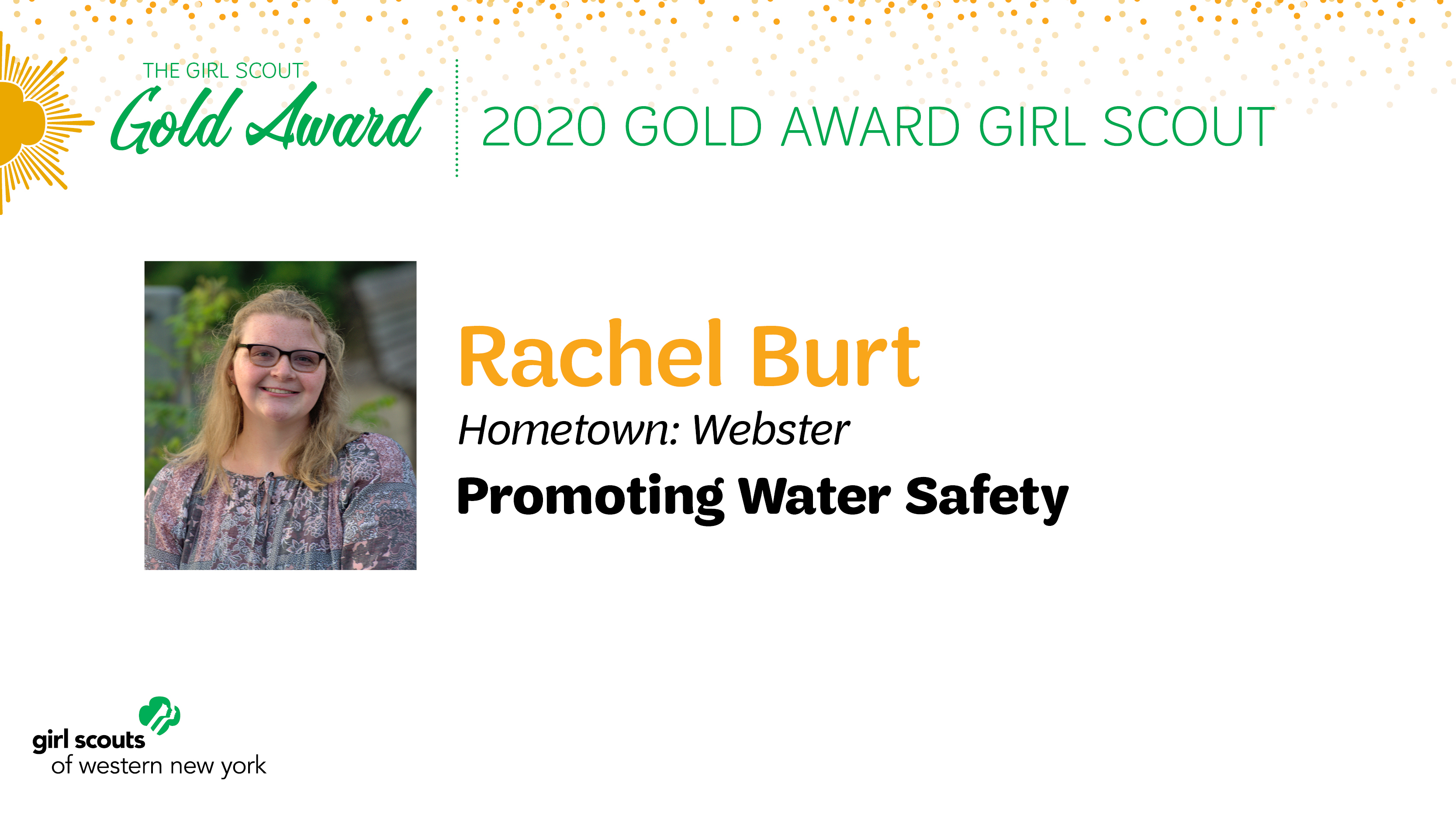 Girl Scouts of WNY announces Rachel Burt as a 2020 Gold Award Girl ...