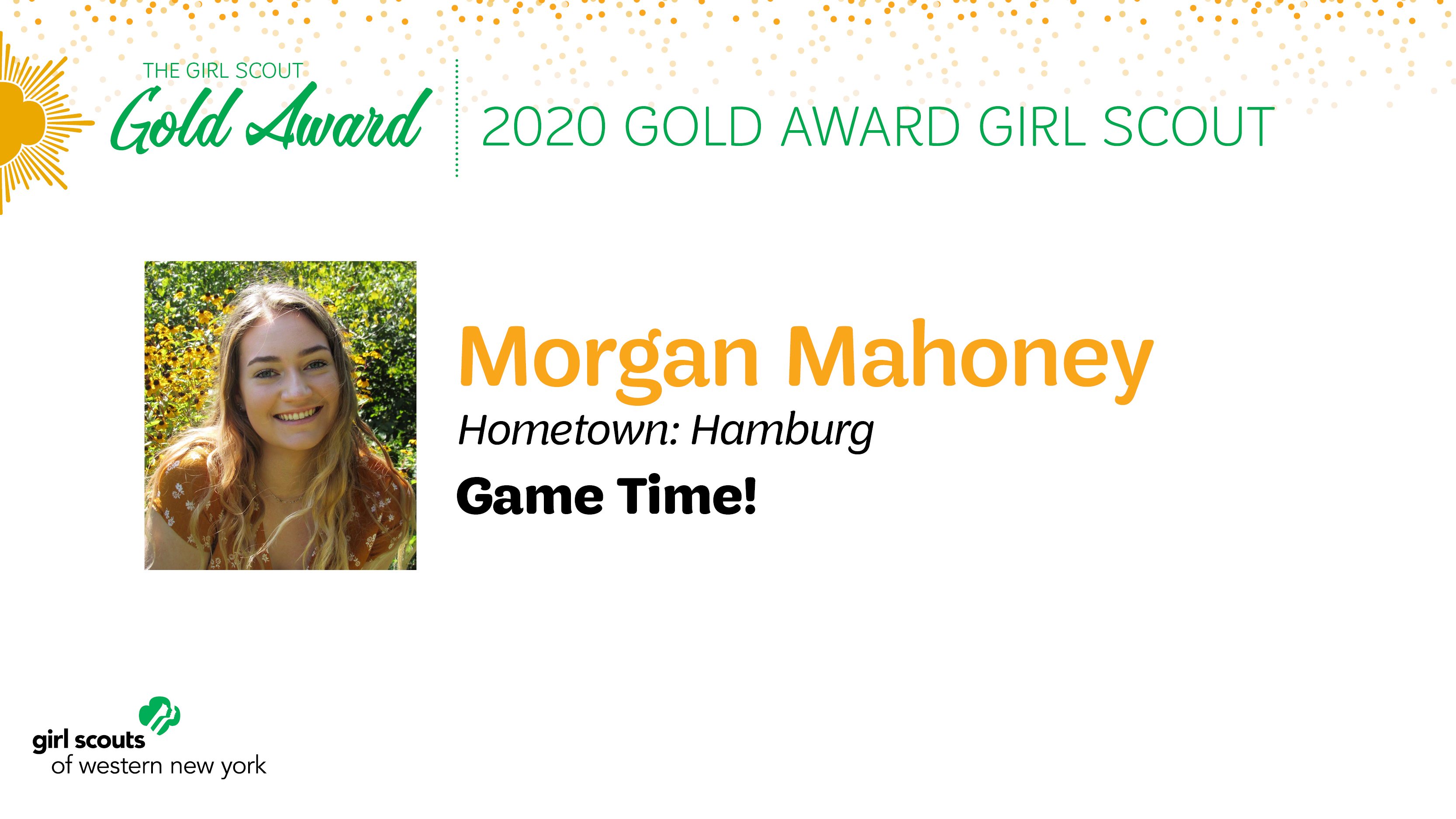 Girl Scouts of WNY announces Morgan Mahoney as a 2020 Gold Award Girl ...