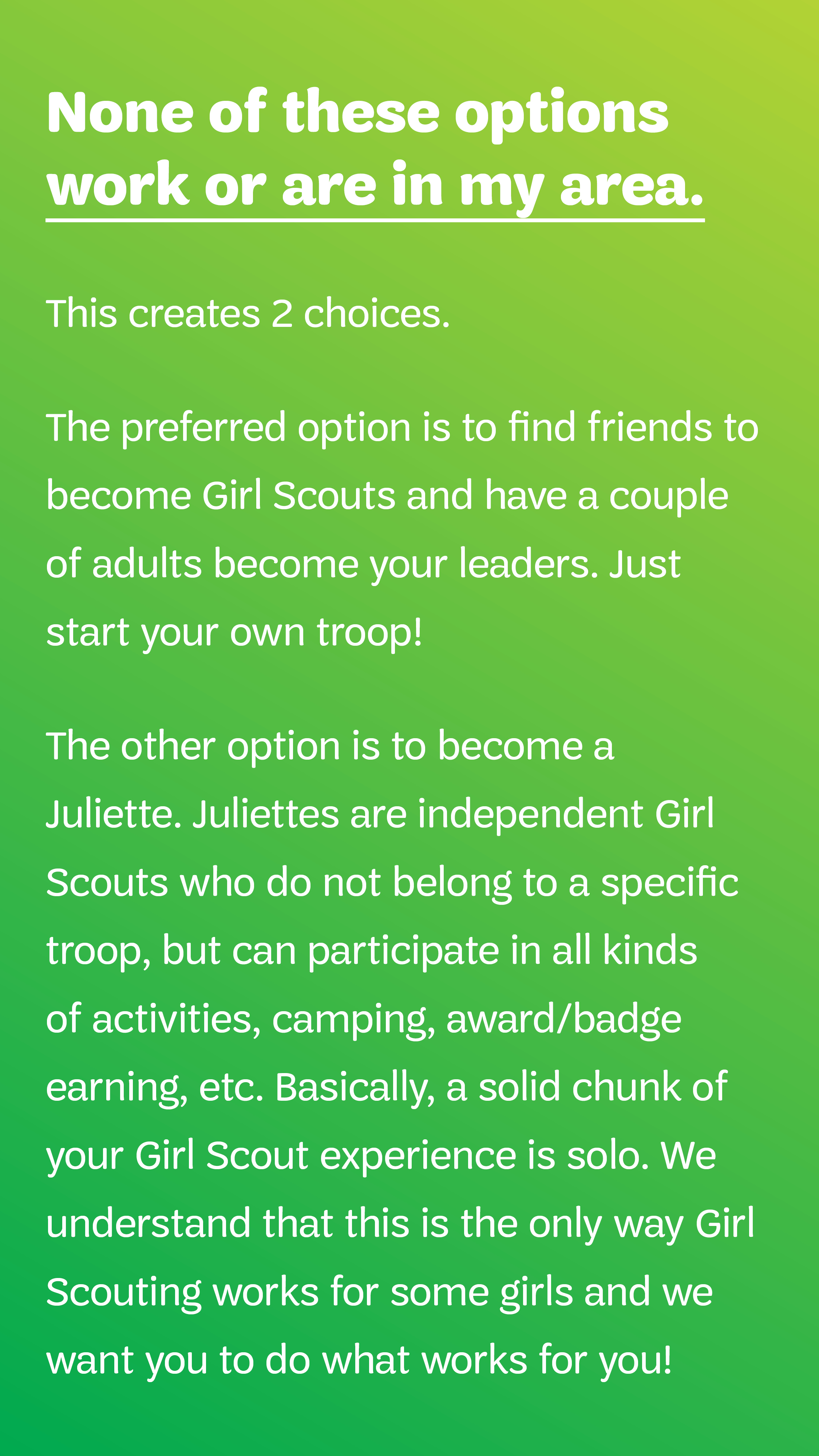 Girl Scout FAQ – GSWNY Blog