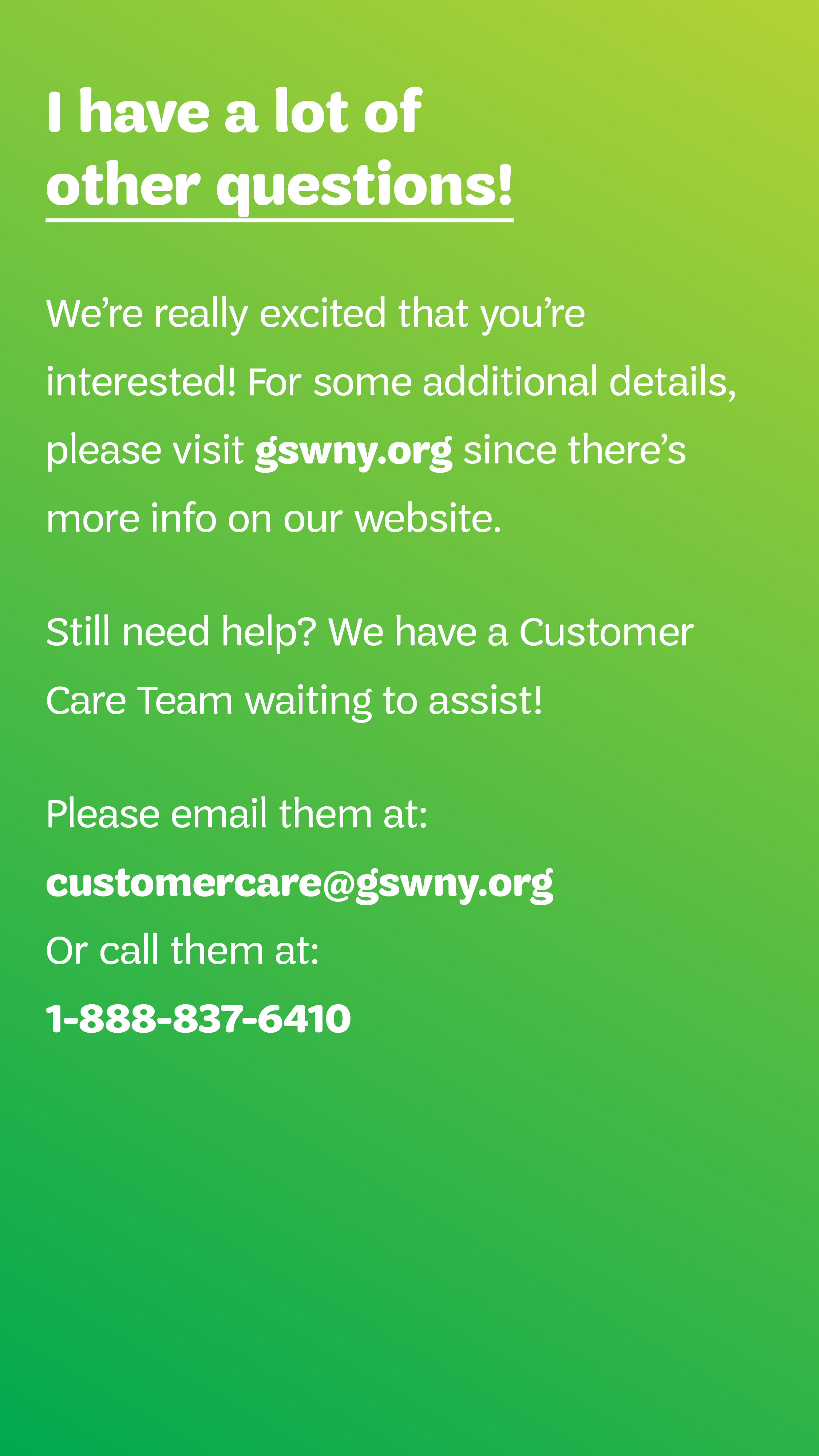 Girl Scout FAQ – GSWNY Blog