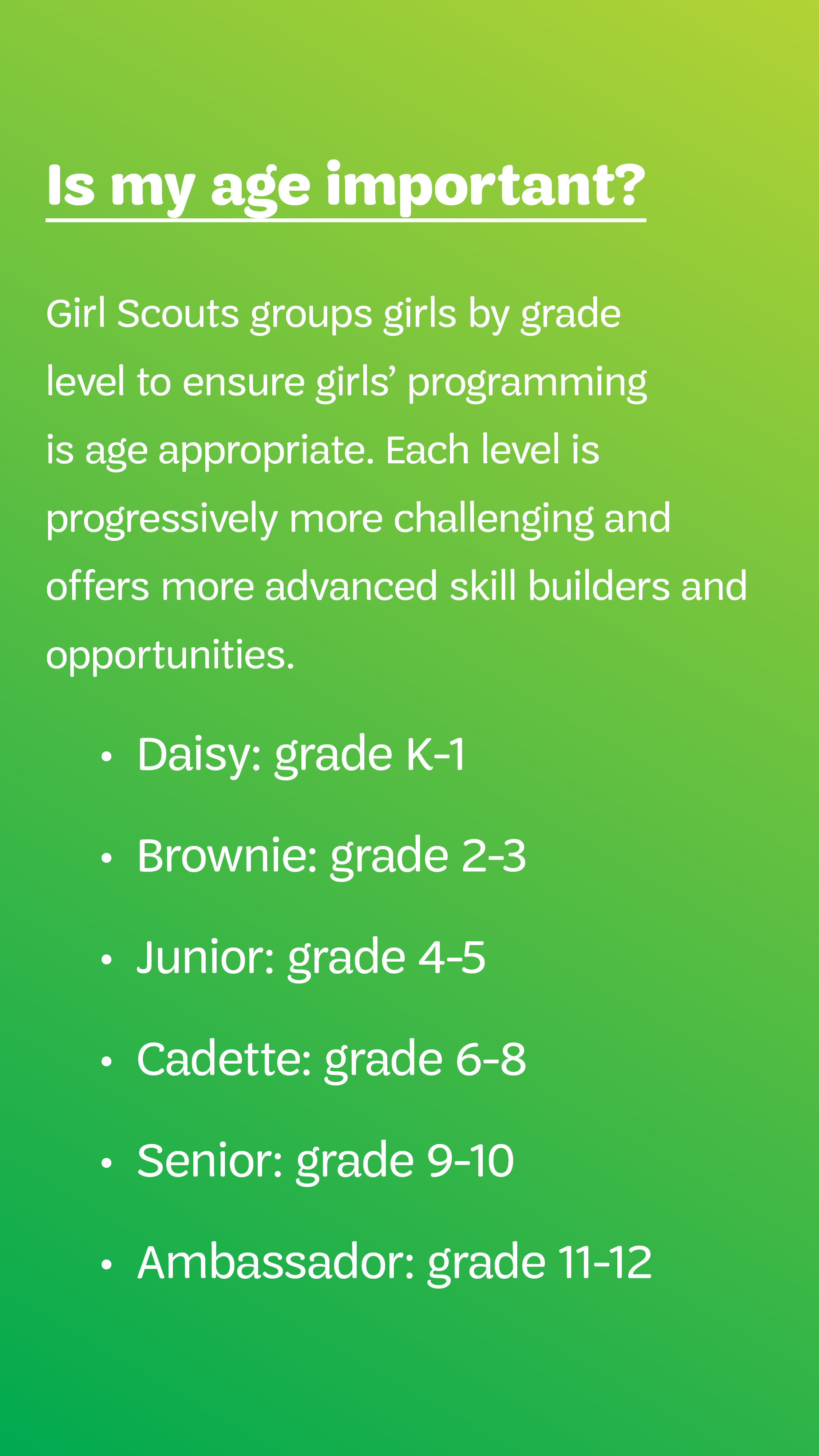 Girl Scout FAQ – GSWNY Blog