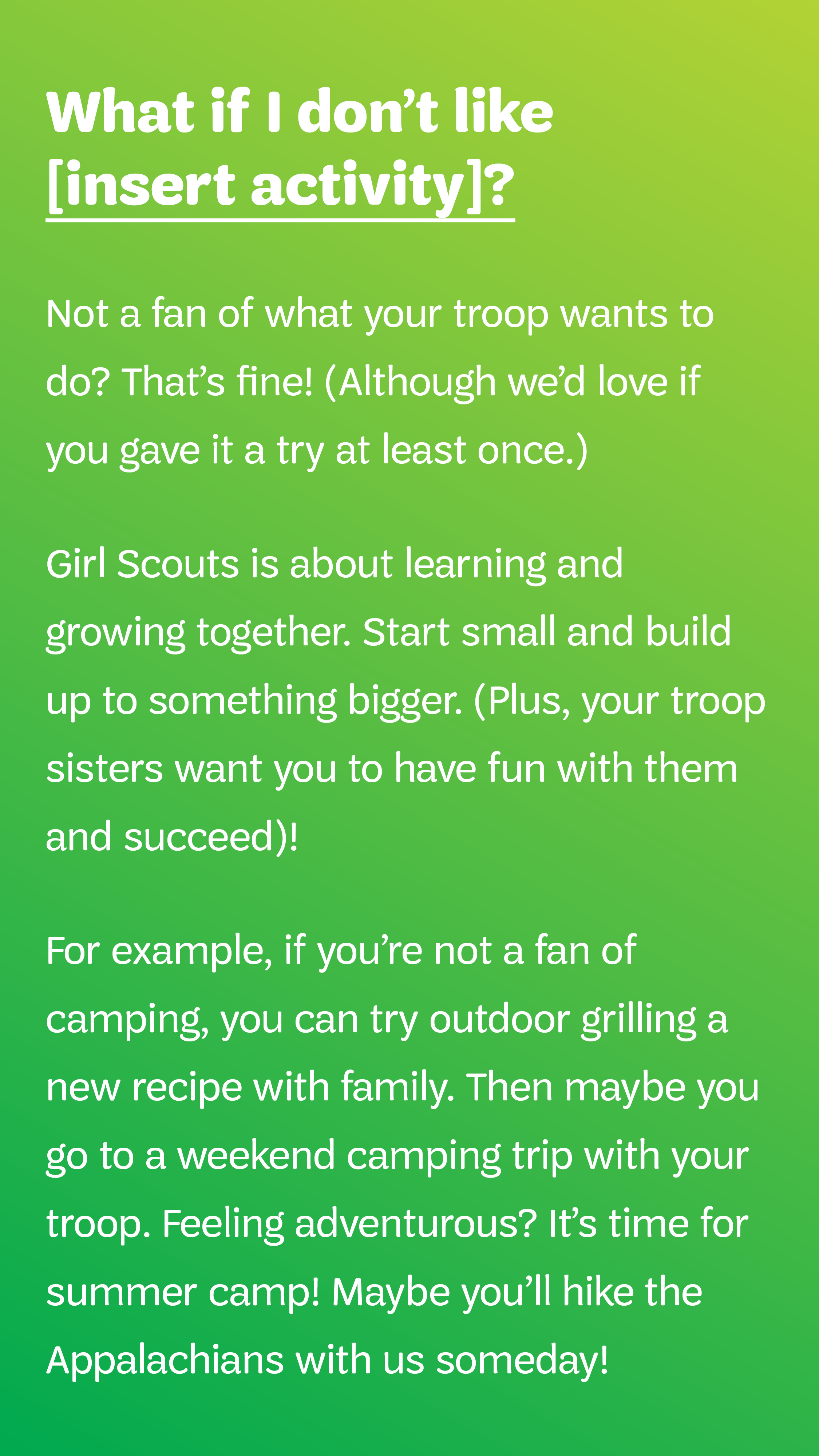 Girl Scout FAQ – GSWNY Blog