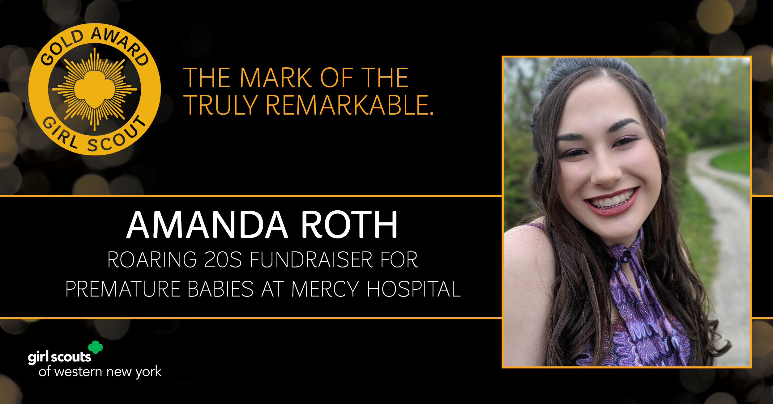 Amanda Roth earns 2021 Girl Scout Gold Award – GSWNY Blog