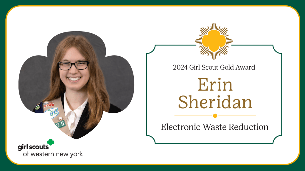 Erin Sheridan earns 2024 Girl Scout Gold Award – GSWNY Blog